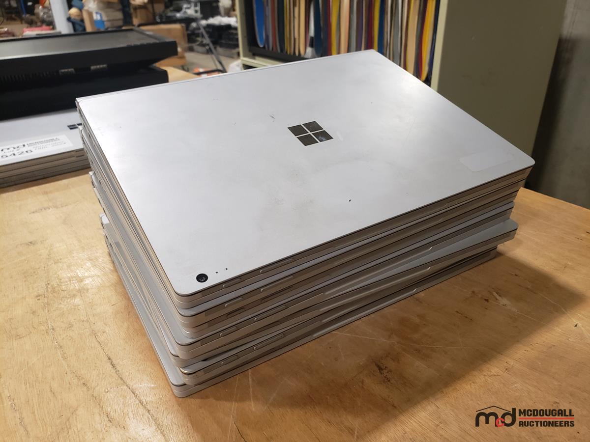 (7) Windows Surface Dell Laptops