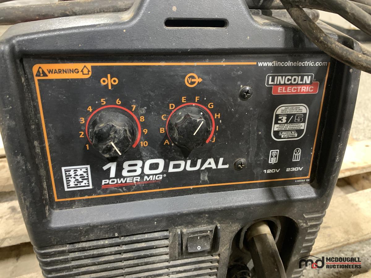 Lincoln 180 Dual Power Mig Welder