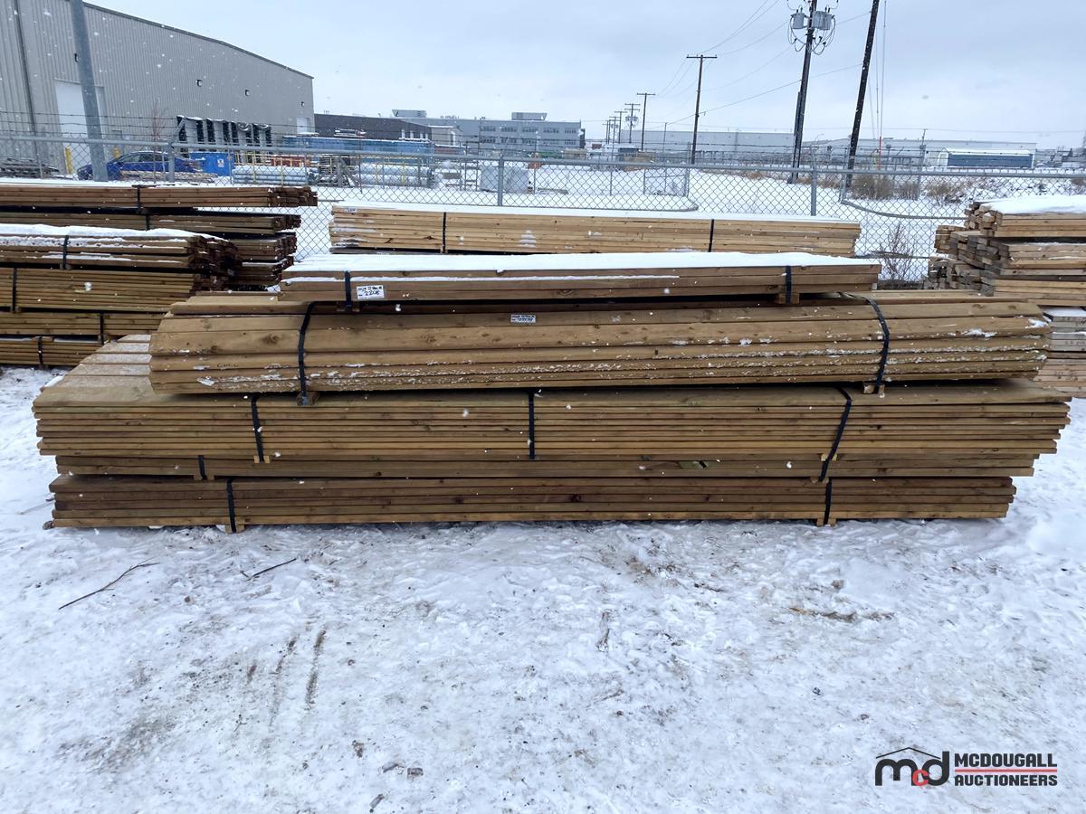Assorted Treated Cull Lumber