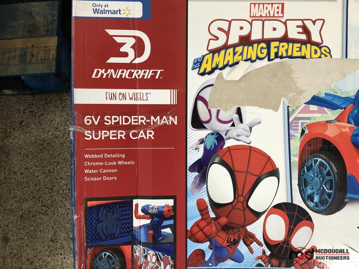 Disney Spider-Man 6V Kids Ride-In Car