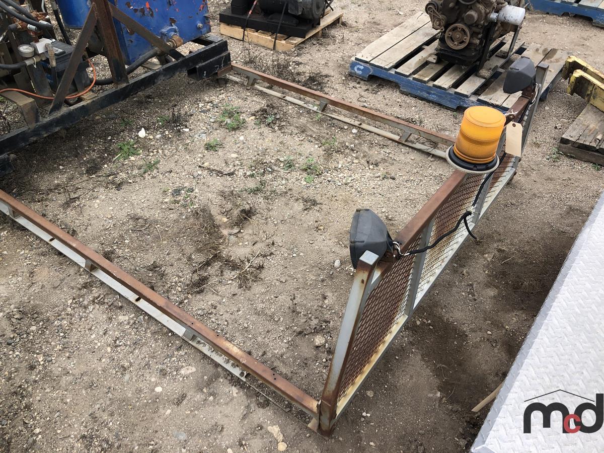 Headache Rack For Truck Bed (Approx. 97" L x 68" W) w/ Beacon/Pod Lights