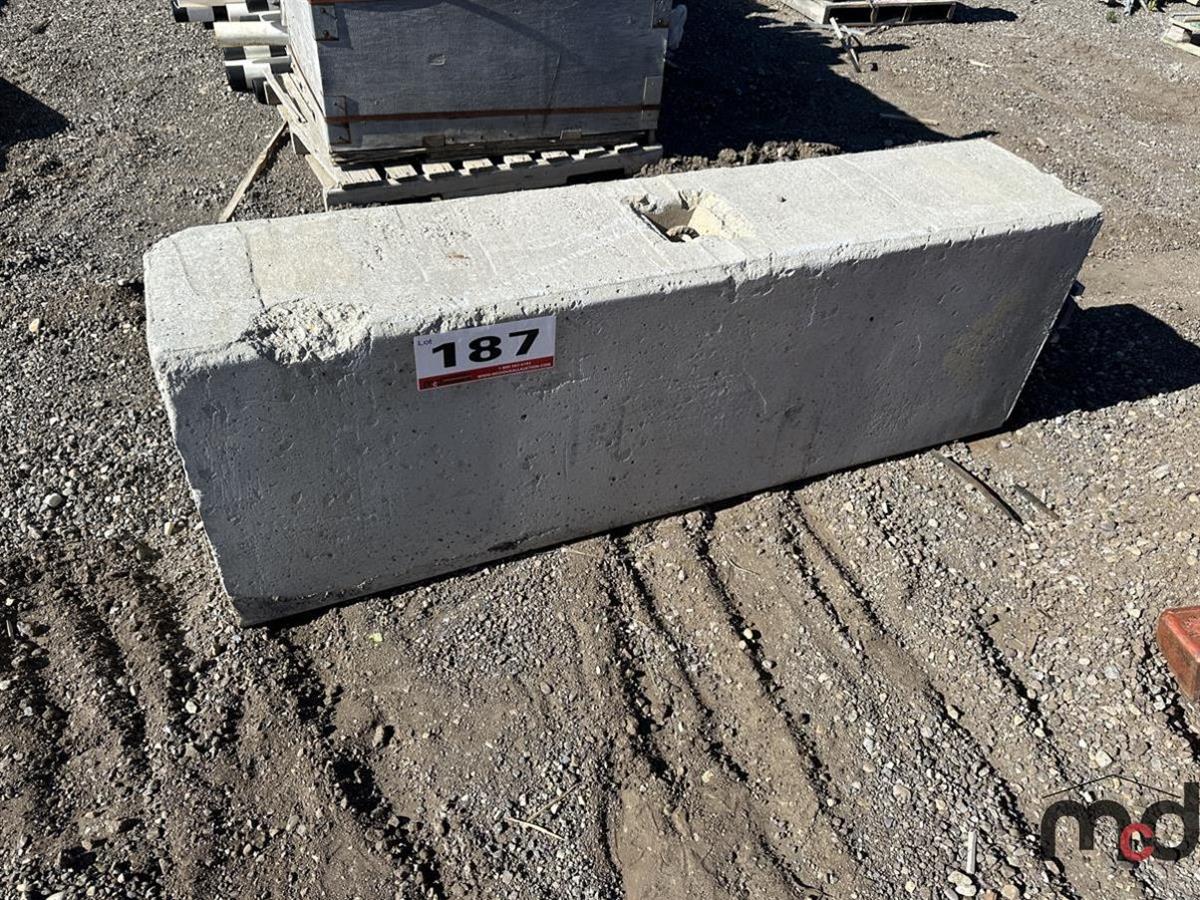 3'x 6' Concrete Block