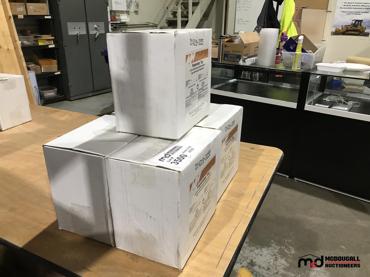 (5) Boxes of Foaminator Dry