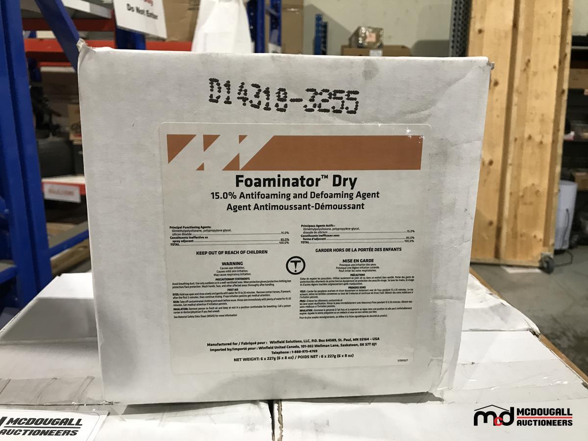 (5) Boxes of Foaminator Dry