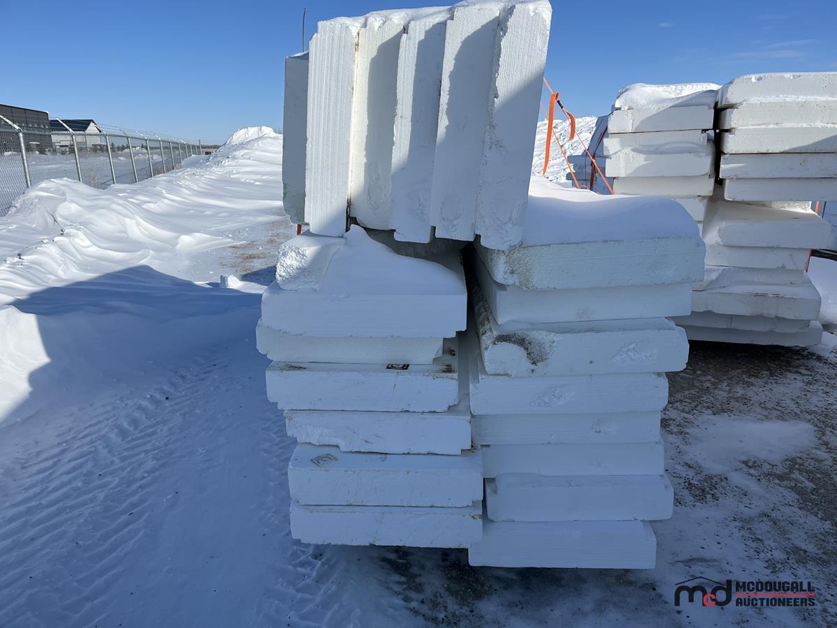(1) Pallet of Styrofoam Insulation Panels