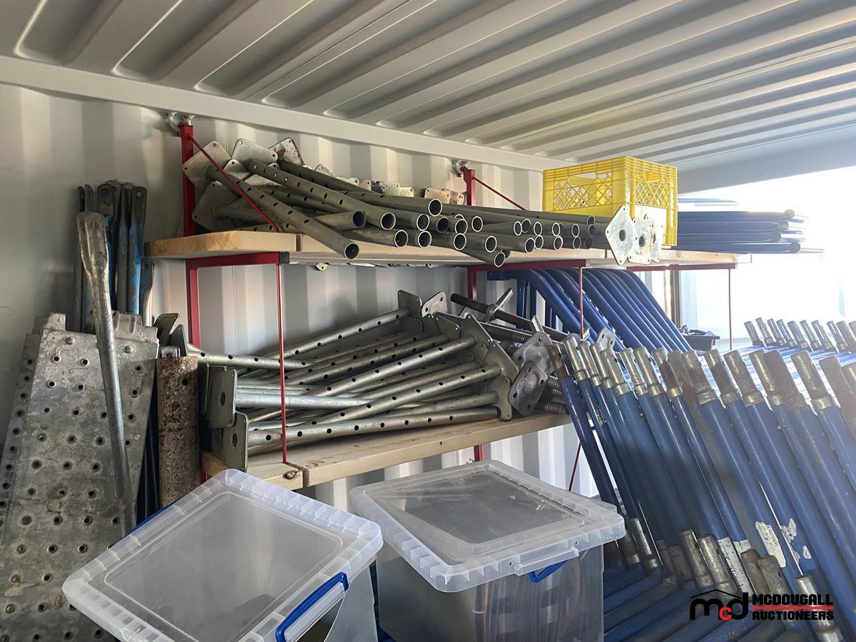 Scaffolding Equipment, Shipping Container Shelves, Platform, Poles ...