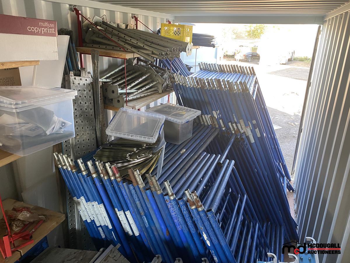 Scaffolding Equipment, Shipping Container Shelves, Platform, Poles ...