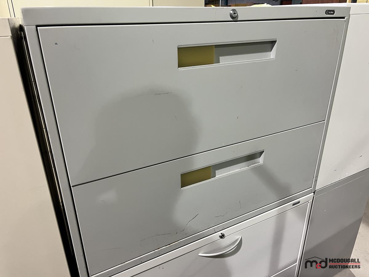 (6) Assorted Filing Cabinets