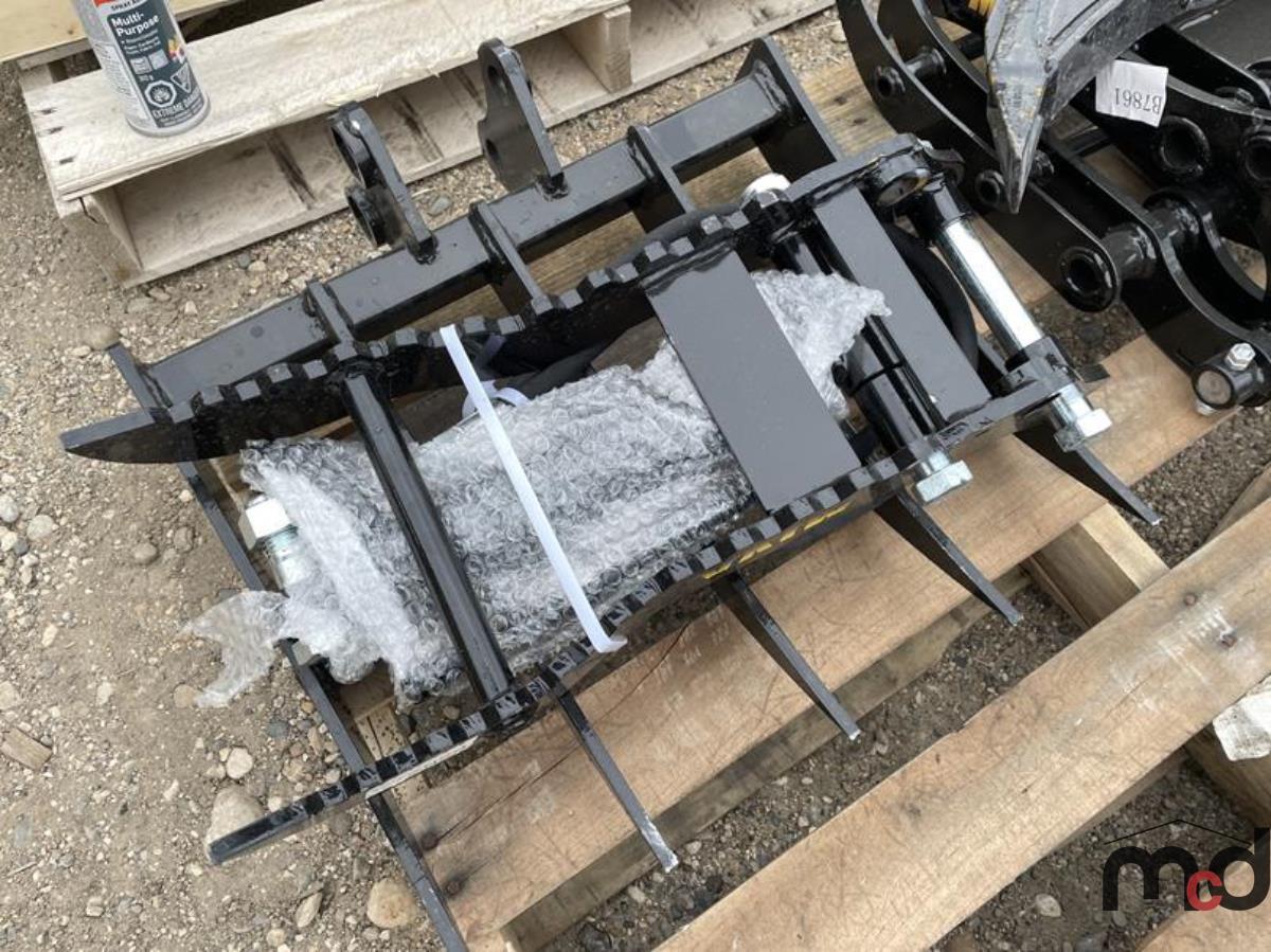 Excavator Thumb, Grapple, Rake & Ripper Attachments