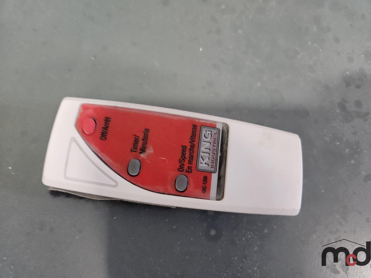 King Industrial Air Cleaner w/ Remote Control