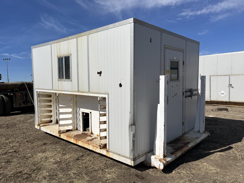 Skid Mounted Enclosed Shack