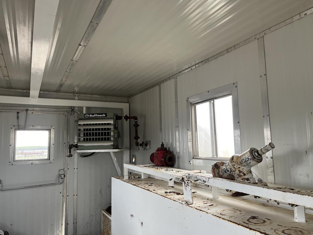 Skid Mounted Enclosed Shack