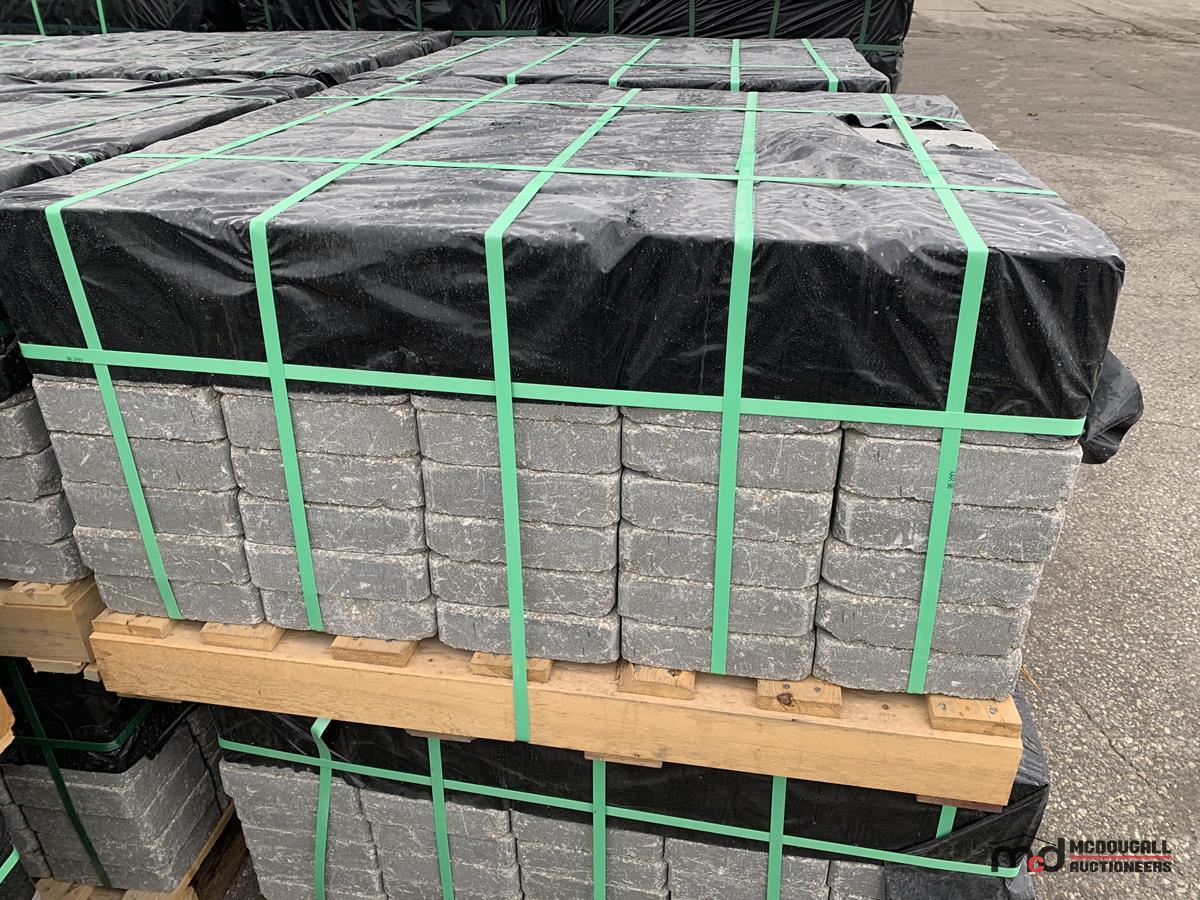 Keystone Products Roman Pavers 8" x 6" x 2 3/8" Slate Coloured Patio ...