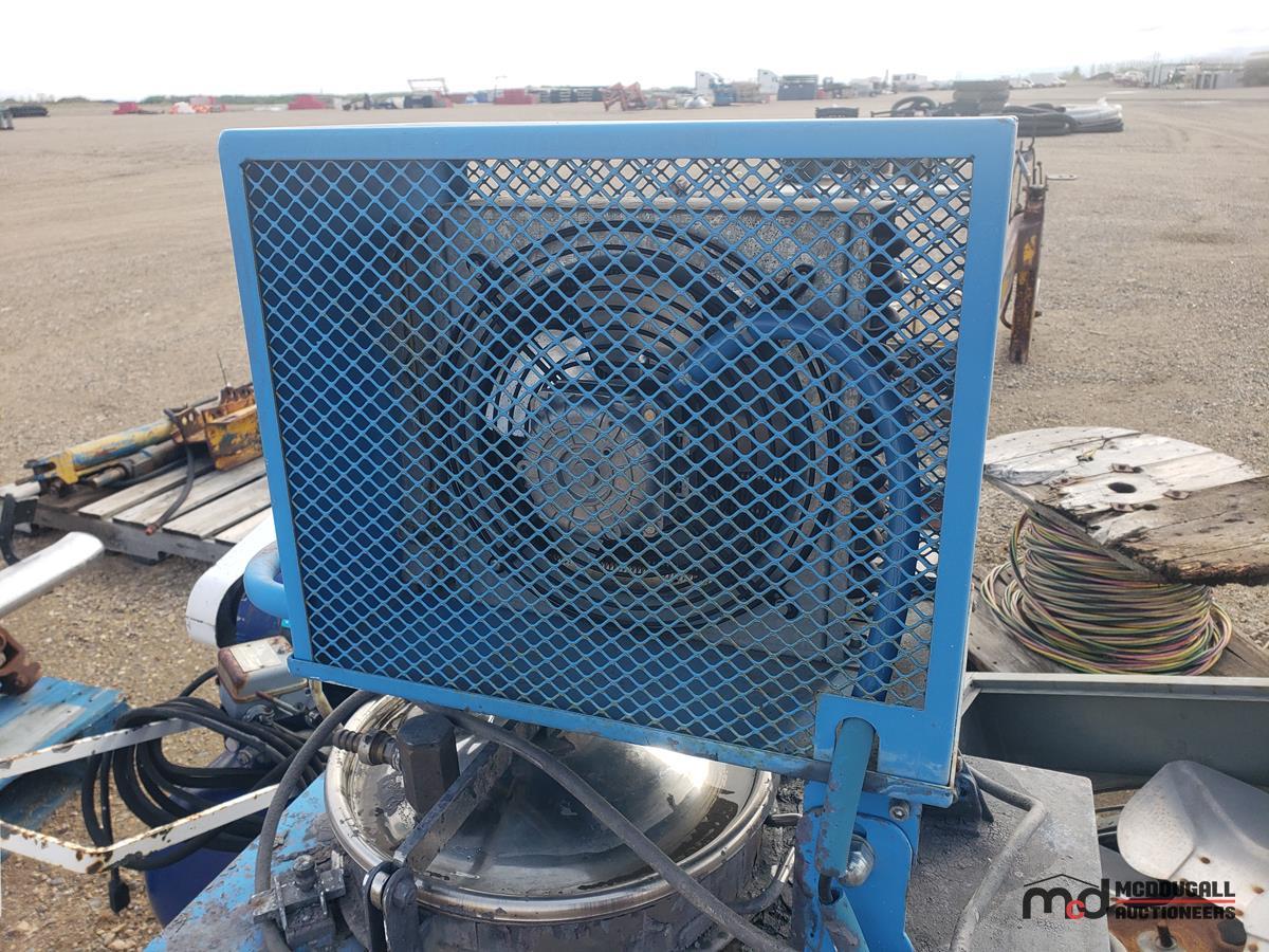 Pallet of Air Compressor, Fans & Recycler