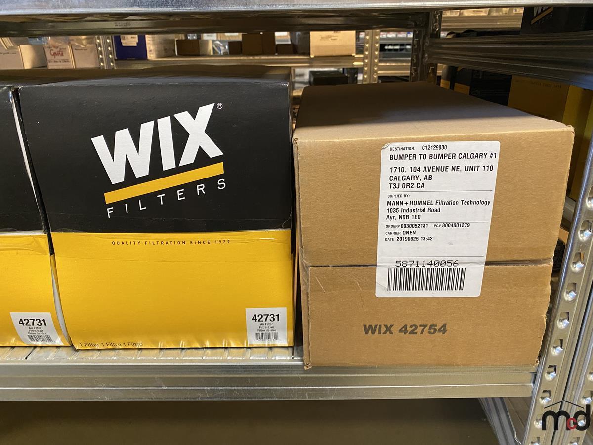 Shelf of Air/Oil Filters (Shelf Not Included)