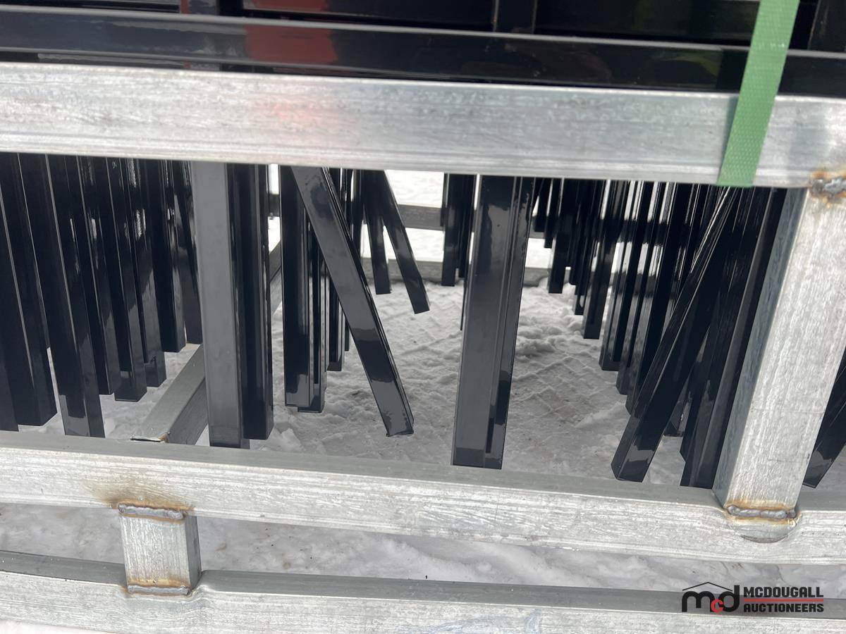 (22) Panels of Hurricane F10 Iron Fencing (10'L x 7'H)