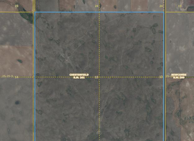 RM of Chesterfield #261- SEC-13-25-25-3 (640 Lease Acres) Crown Land ...