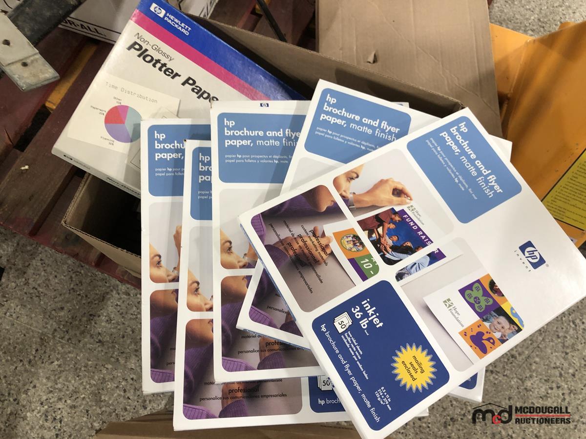 Paper Shredder, File Folders, Office Supplies, Coat Rack, Chair & More