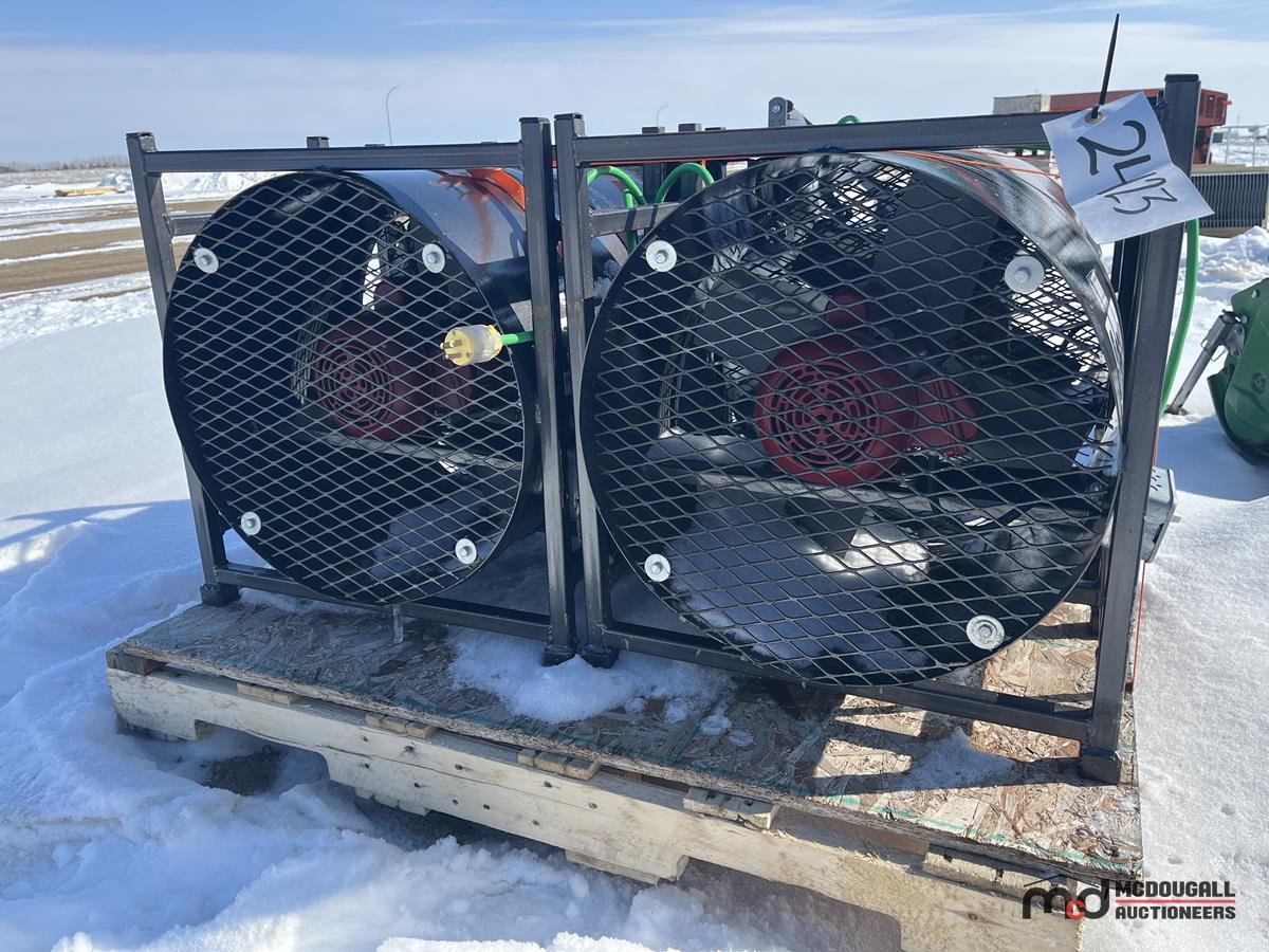 (2) Flagro HF-20 Heating Fans