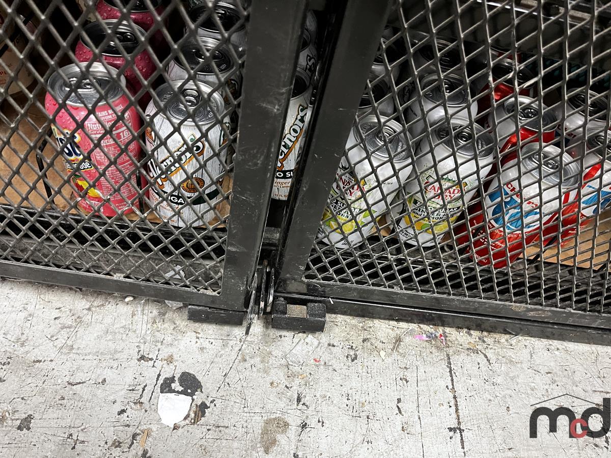Metal Beverage Cage (Contents Not Included)