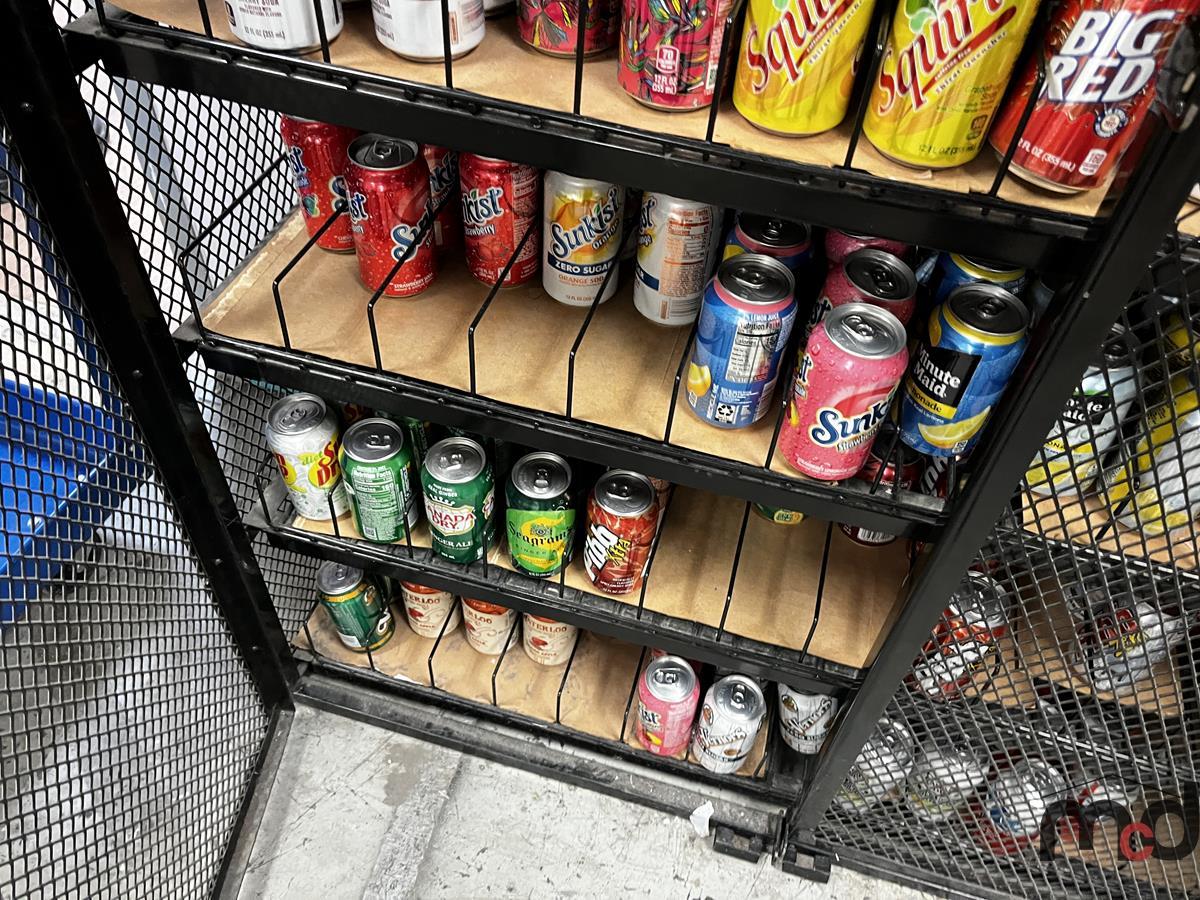 Metal Beverage Cage (Contents Not Included)