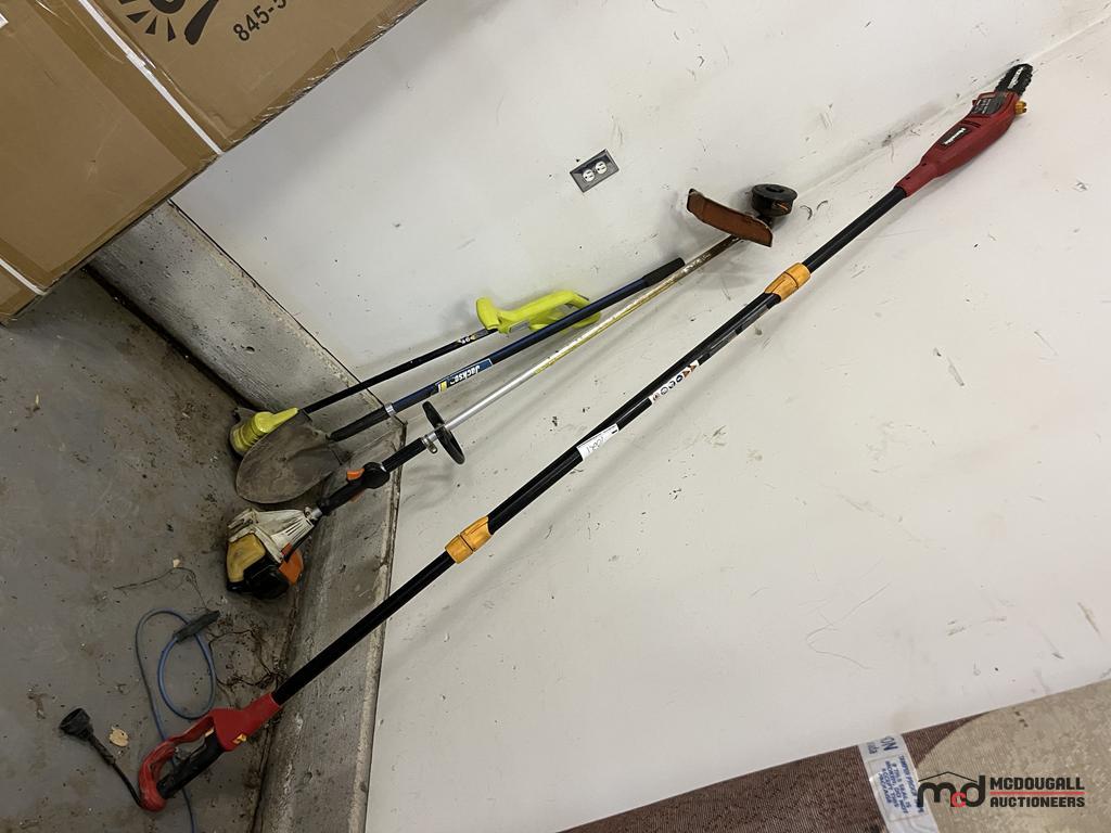 Homelite Pole Prunner, Weed Wackers and More