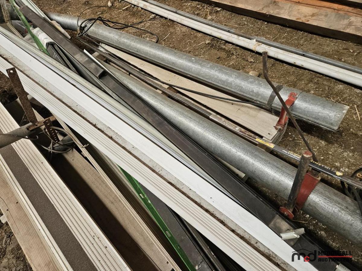 Pallet with Running Boards, Pencil Auger and More