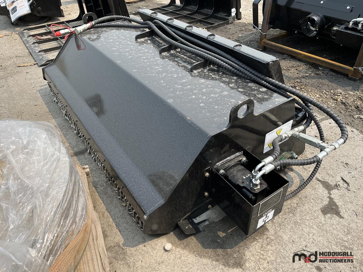 GIYI 57" Skid Steer Flail Mower