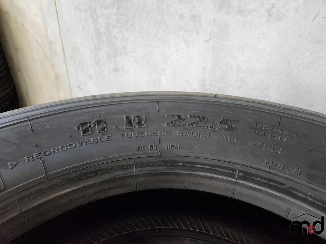 (8) Pirelli FR25 Tires (11R22.5)