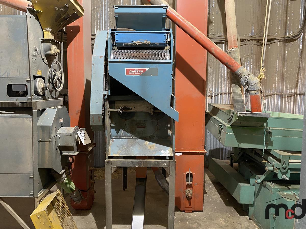 245 Carter Grader Seed Cleaner w/ Aspirator