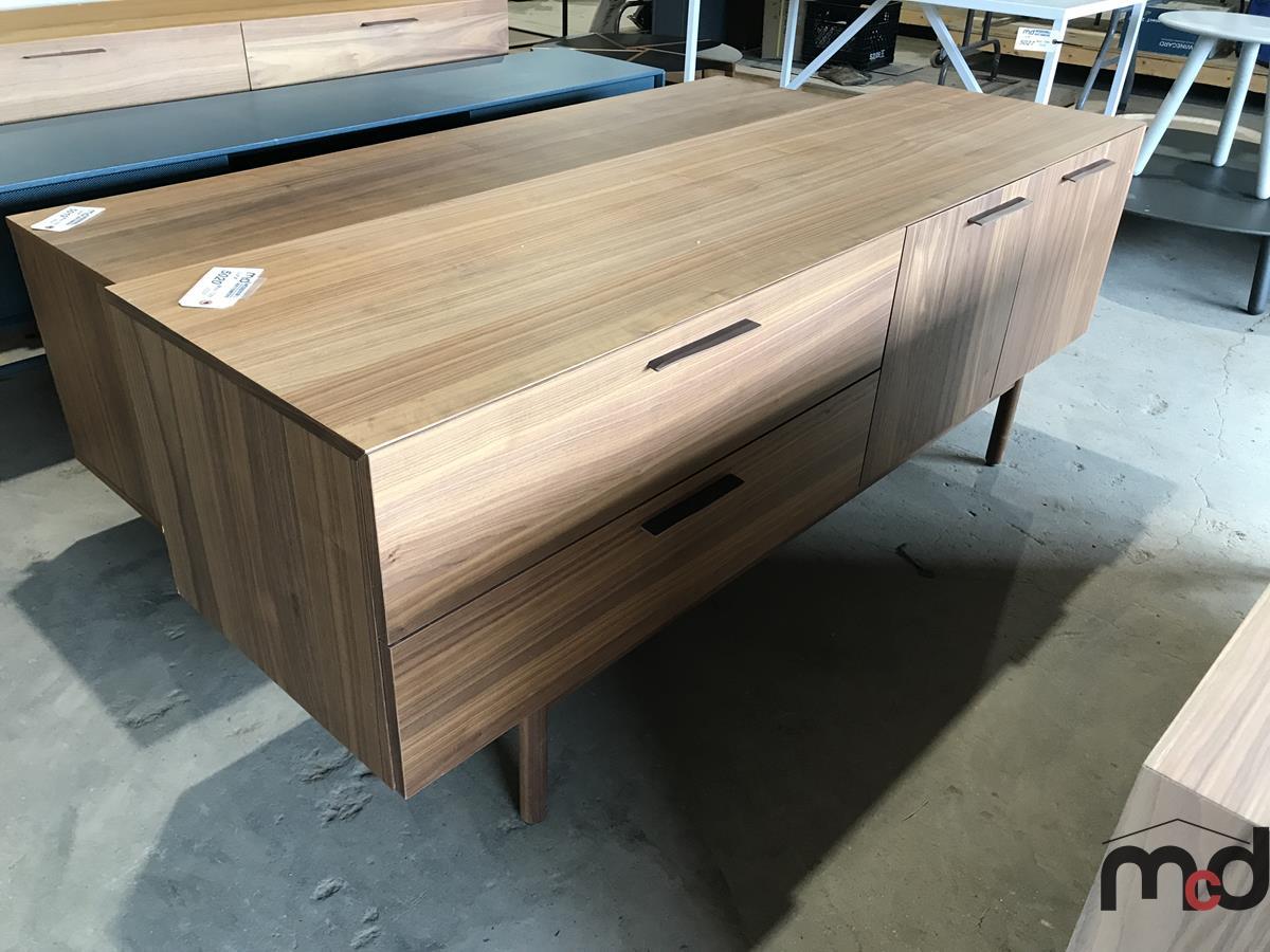 Blu Dot Media Center w/ Leather Handles