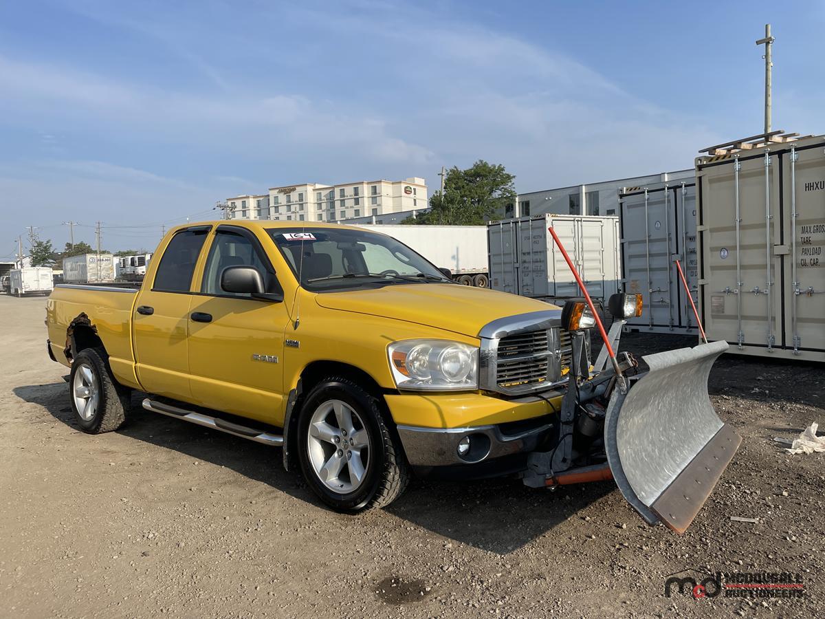 2008 Dodge Ram 1500 SLT Pickup Truck w/ Snow Blade