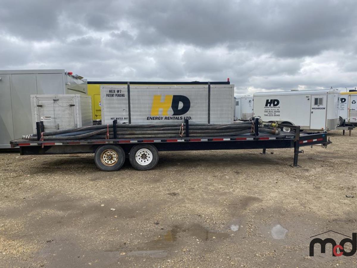 2010 Gator 18' T/A Steam Heat Exchanger Trailer