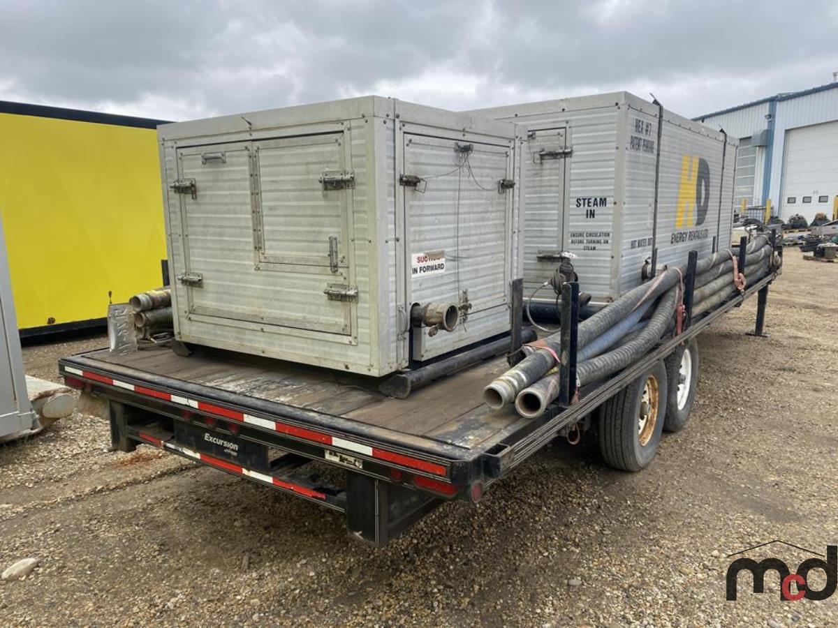 2010 Gator 18' T/A Steam Heat Exchanger Trailer