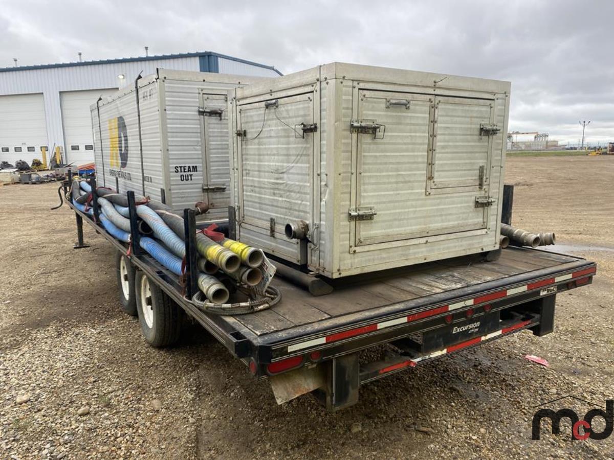2010 Gator 18' T/A Steam Heat Exchanger Trailer