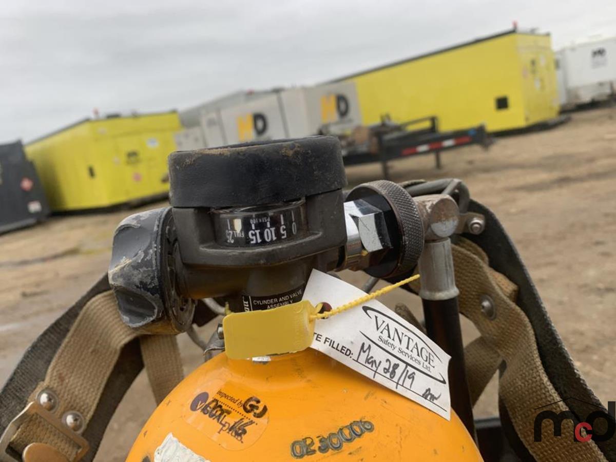 (4) Cases of Scott Air Packs