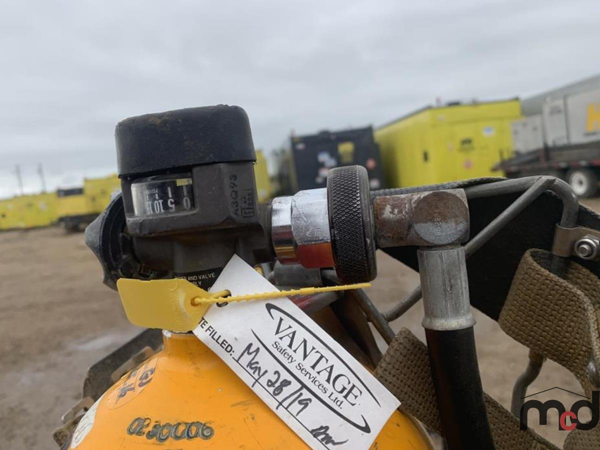 (4) Cases of Scott Air Packs