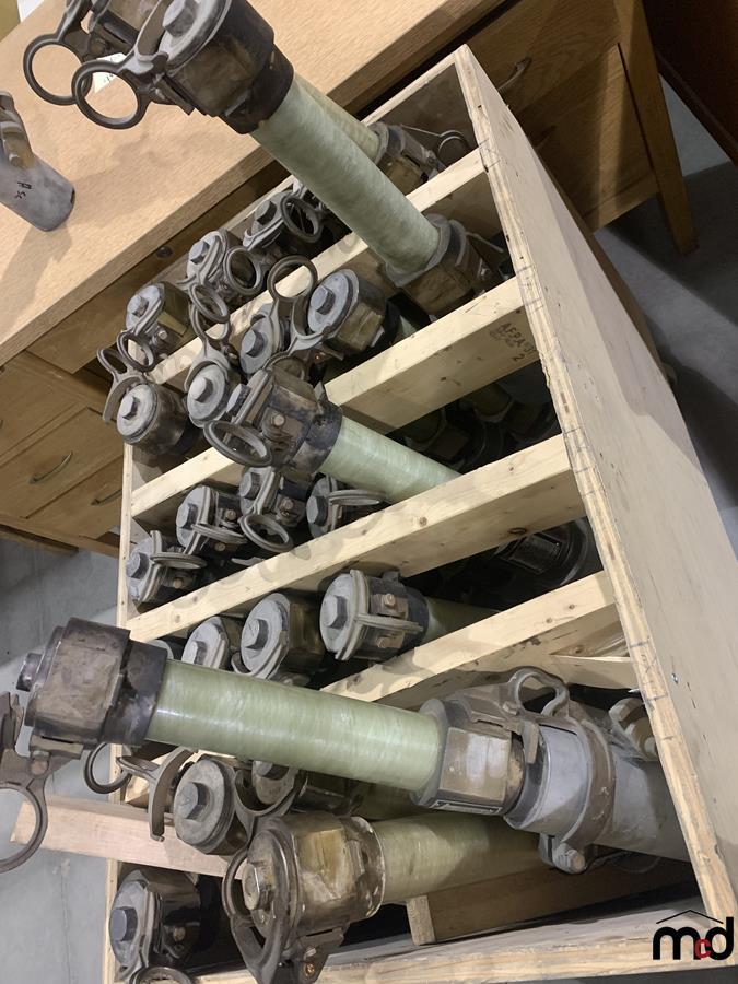 Crate of S&C Power Fuses