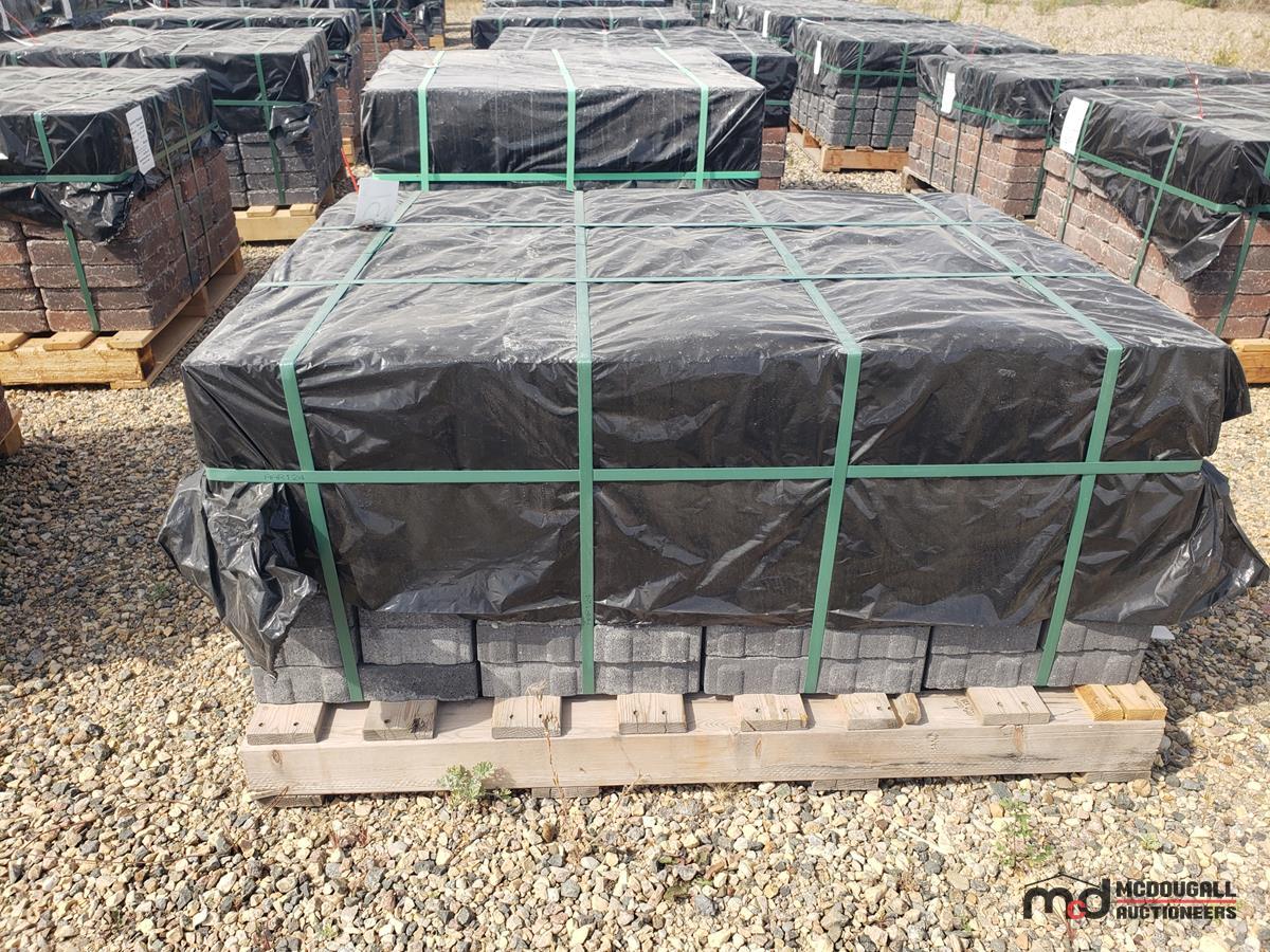 Approx. (192/96 Sq. Ft.) of Red River Paver 12" x 6" x 2 3/8" Marble ...