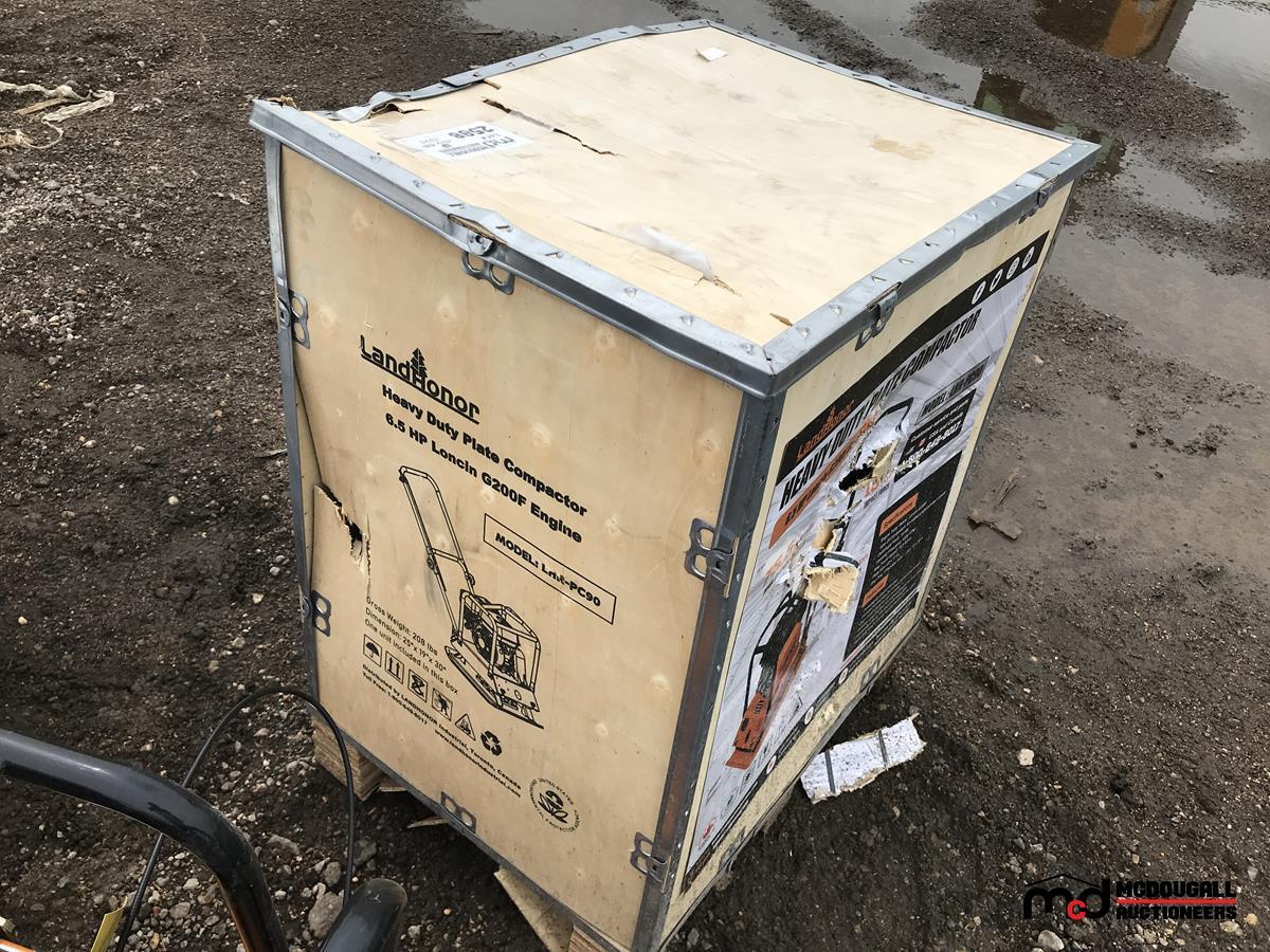 LandHonor 2025 LHR-PC90 Heavy Duty Plate Compactor