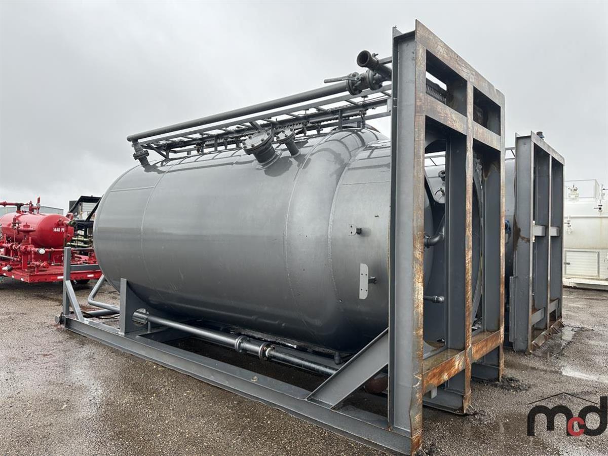 2008 Propak 125 PSI Skid Mounted Oil Knock Out tank