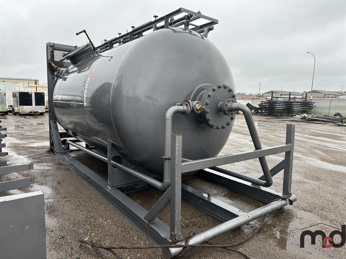 2008 Propak 125 PSI Skid Mounted Oil Knock Out tank