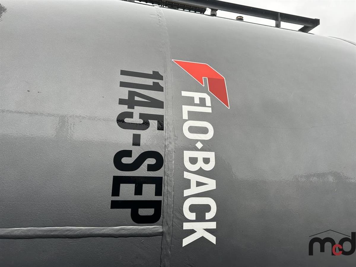 2008 Propak 125 PSI Skid Mounted Oil Knock Out tank