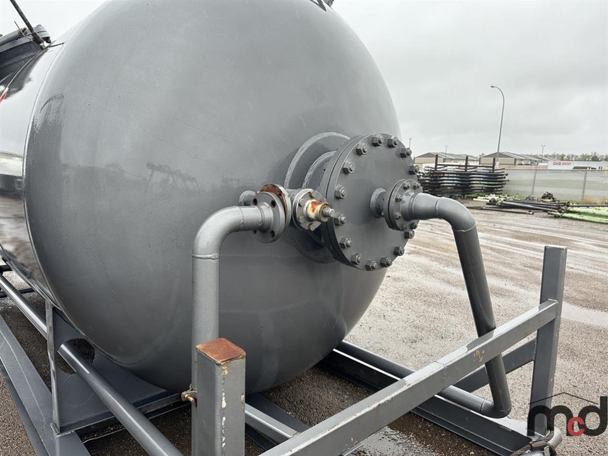 2008 Propak 125 PSI Skid Mounted Oil Knock Out tank