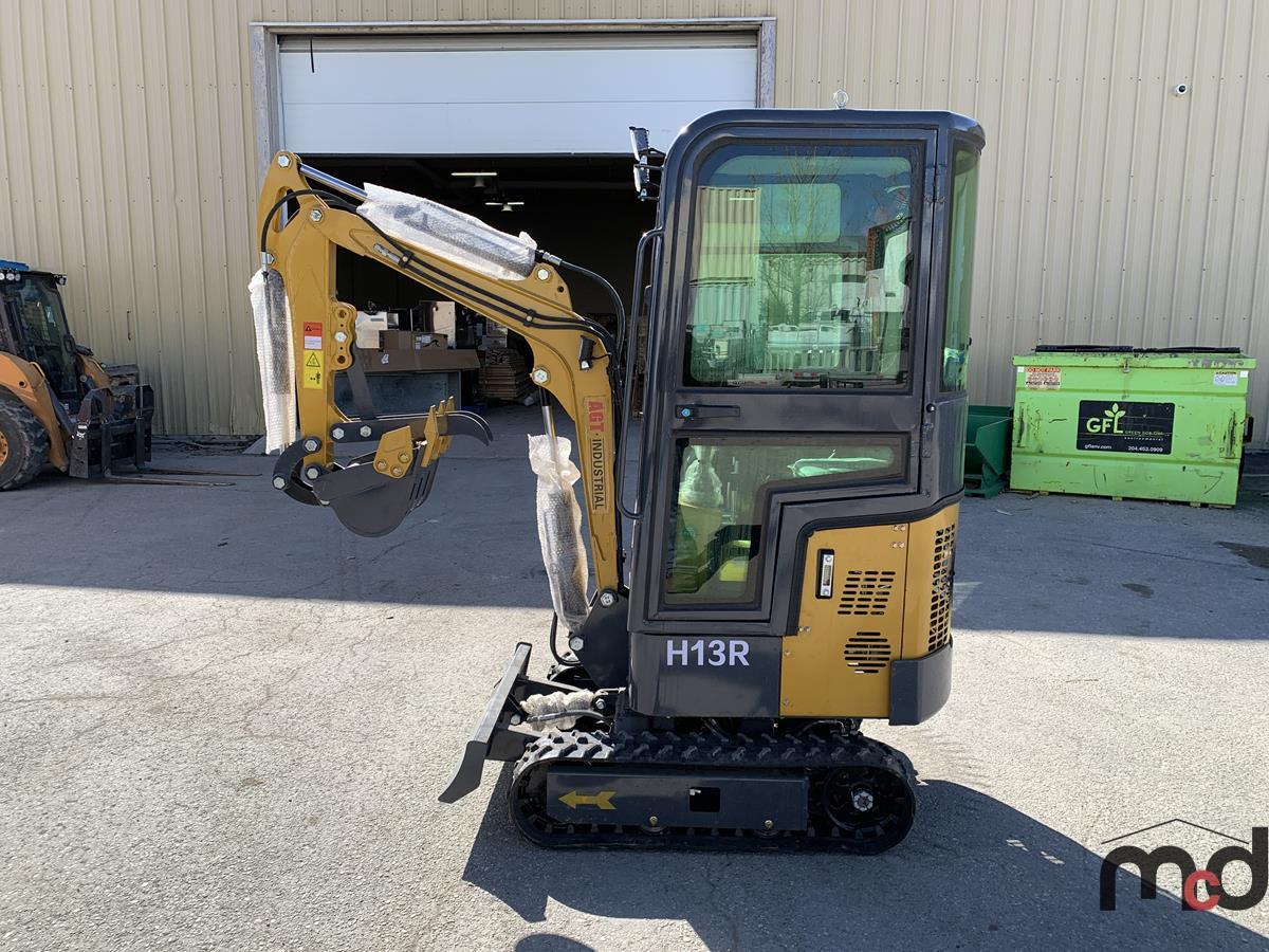 AGT Industrial H13R Mini Compact Excavator
