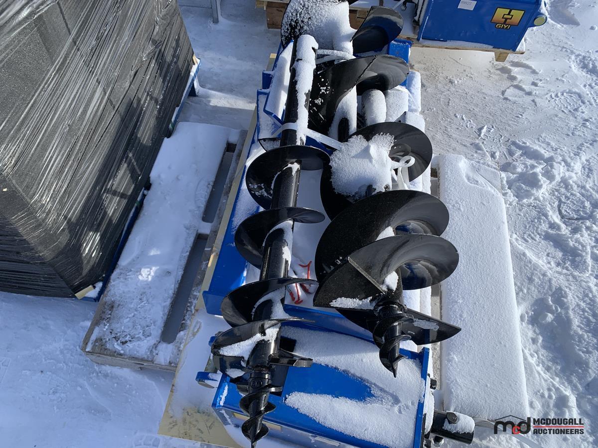 GIYI Skid Steer Auger Set