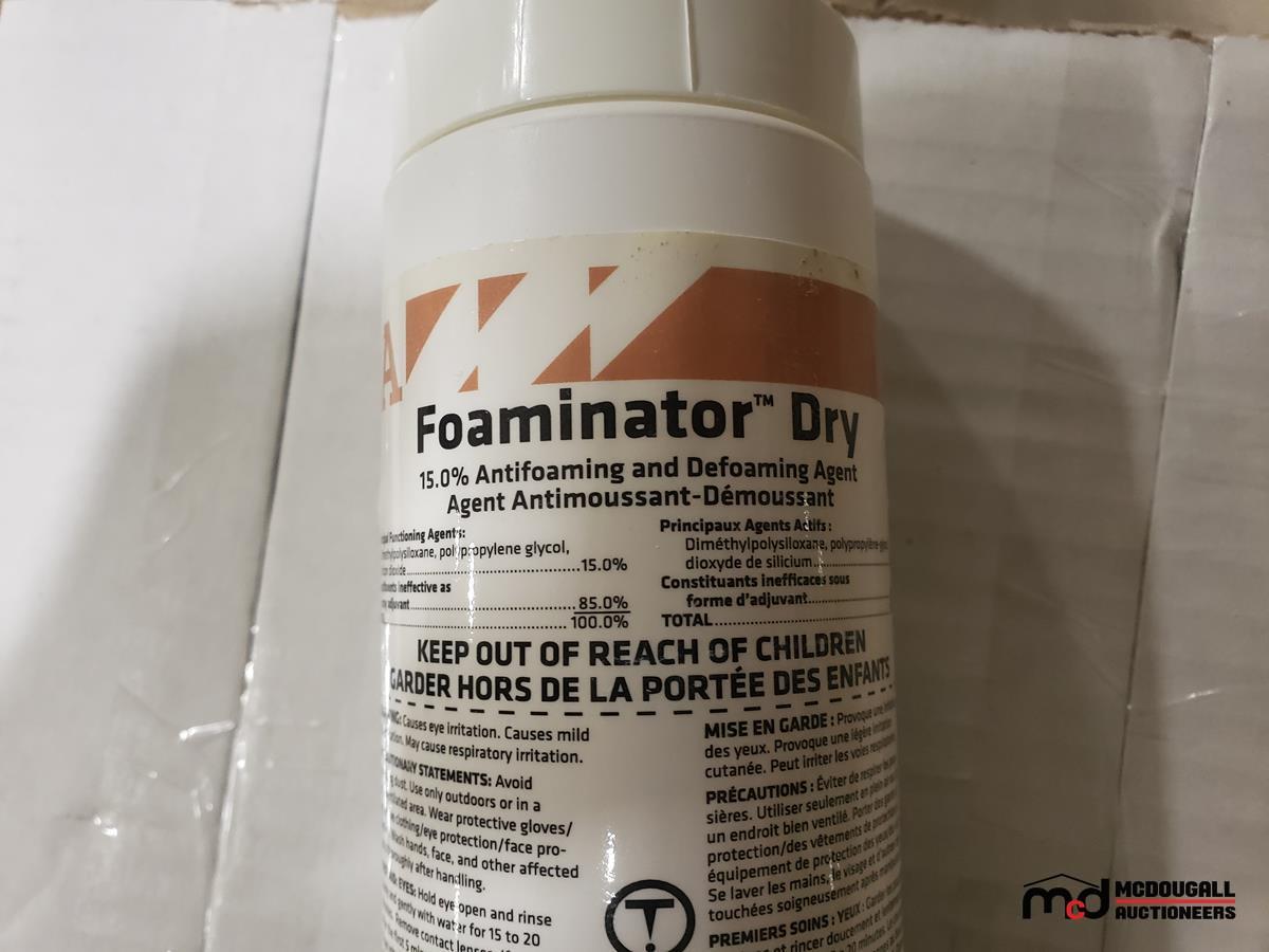(5) Boxes of Foaminator Dry Antifoaming and Defoaming Agent