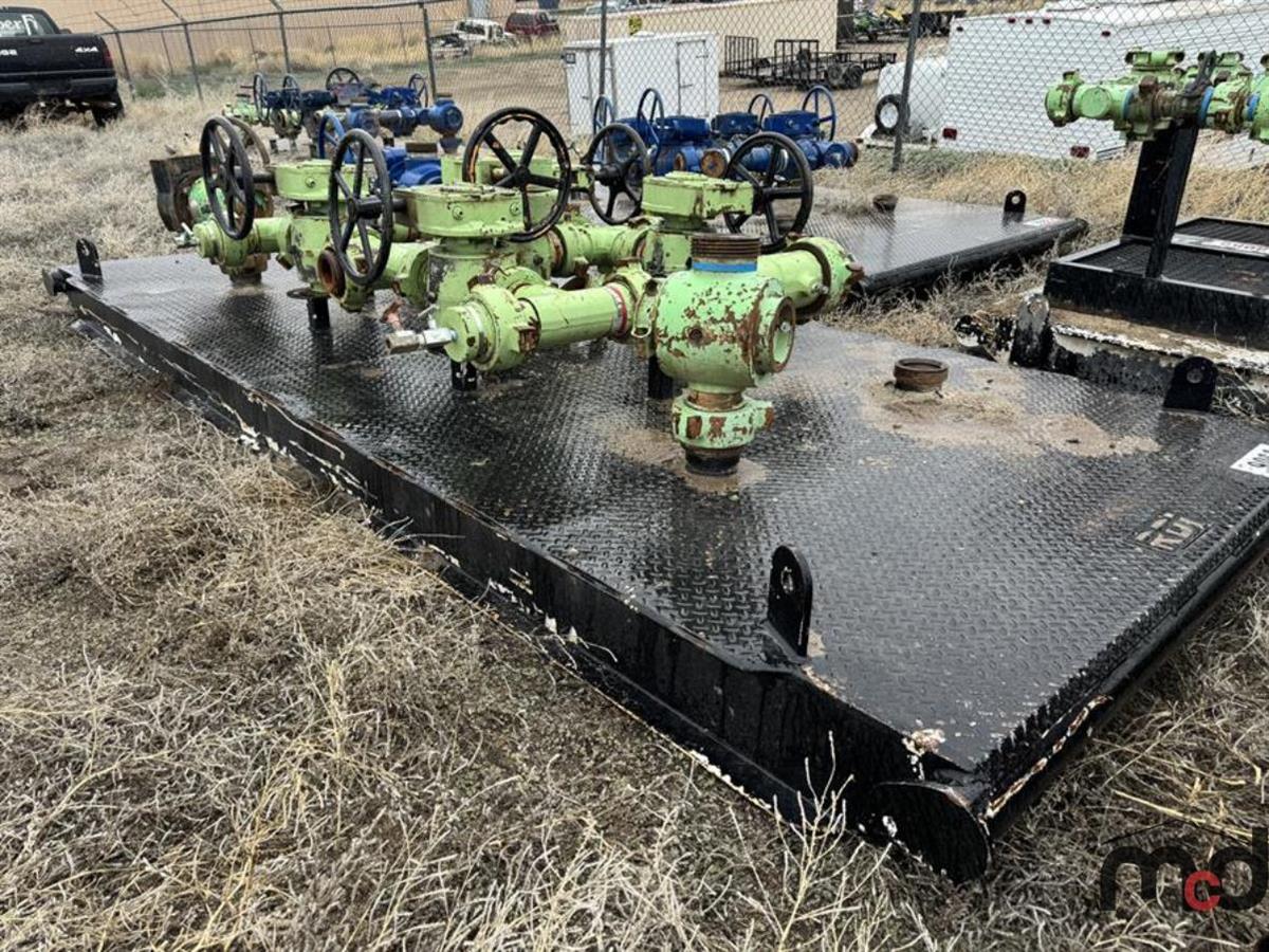 5-Valve 1502 3'' Manifold Skid