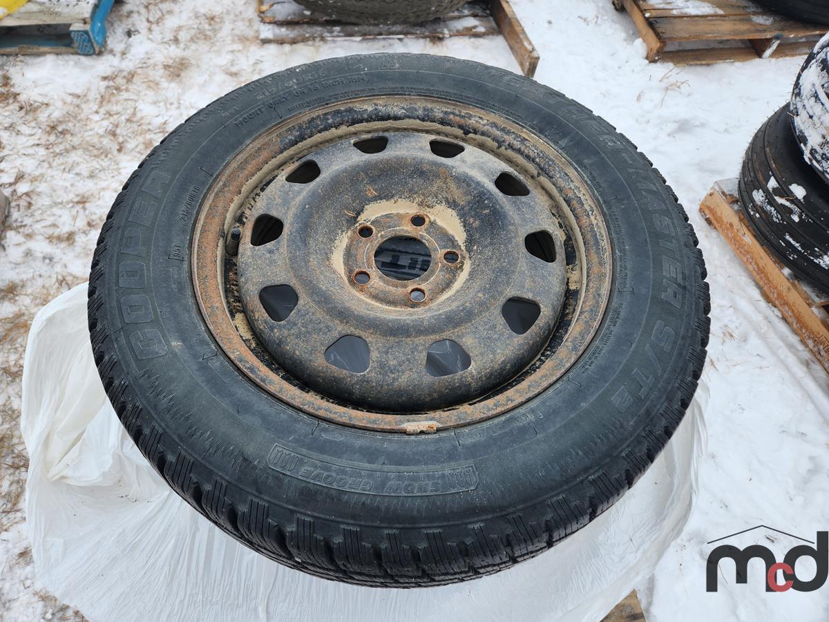 215/60R16 Winter Tires and Rims