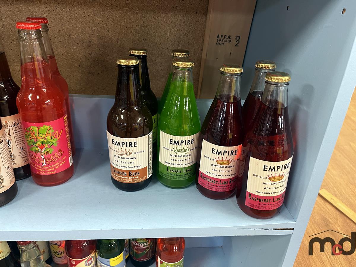 Assorted Glass Bottle Drinks